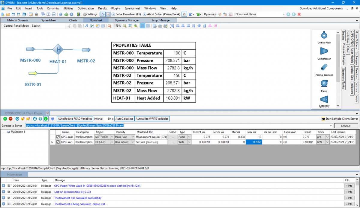 File:OpcV2.png - DWSIM - Open Source Chemical Process Simulator
