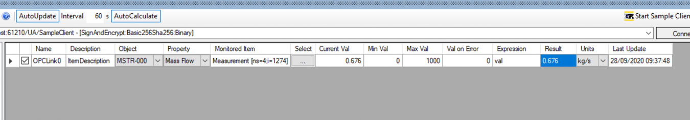 OPC Client Plugin - DWSIM - Open Source Chemical Process Simulator