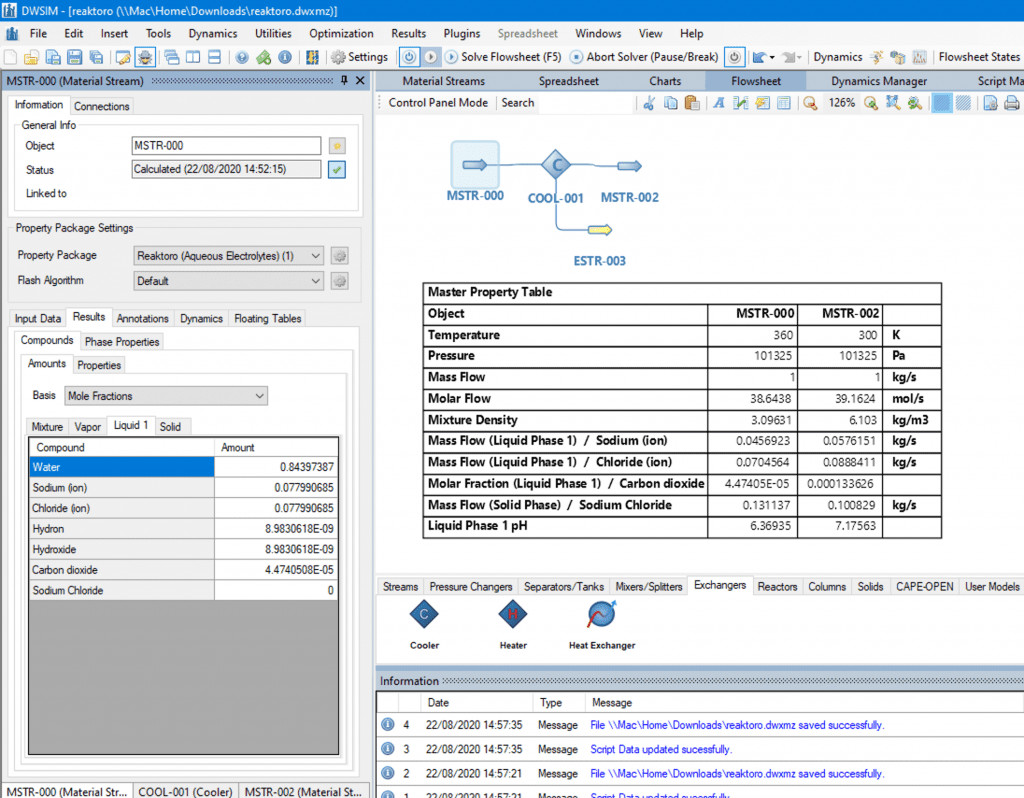 DWSIM – Open-Source Chemical Process Simulator