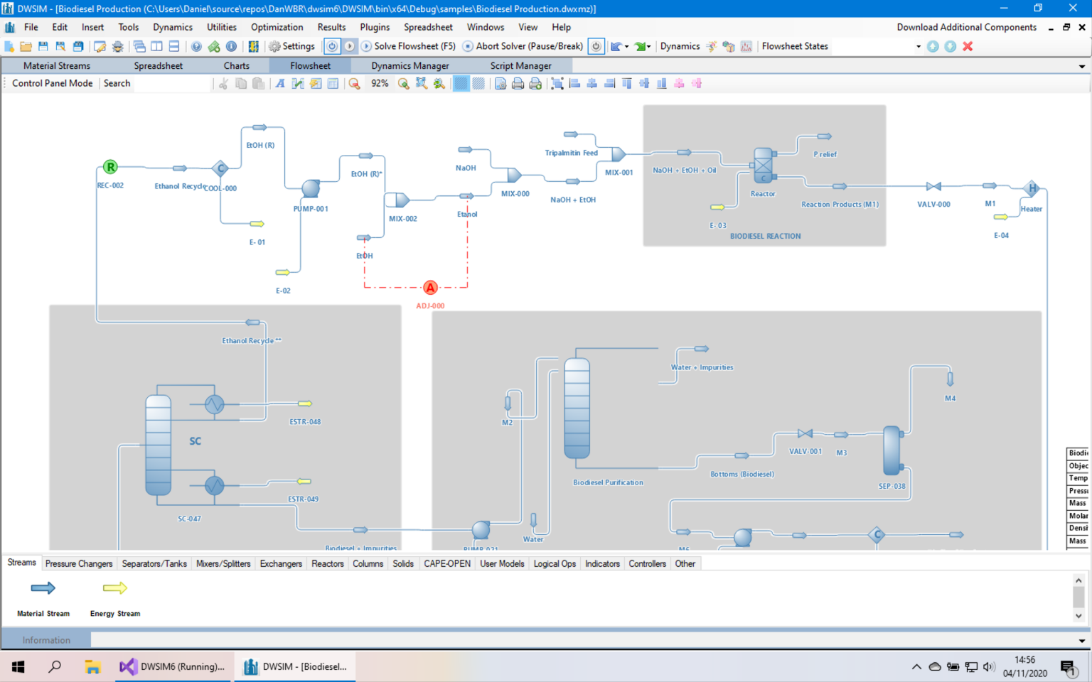 Dwsim Open Source Chemical Process Simulator