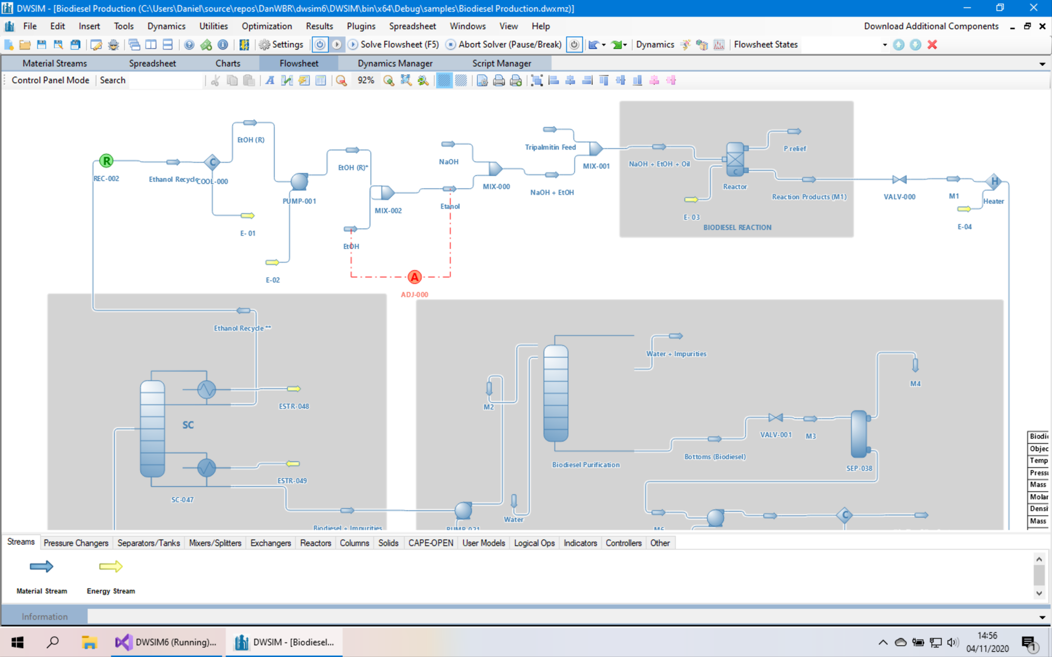 DWSIM – Open-Source Chemical Process Simulator