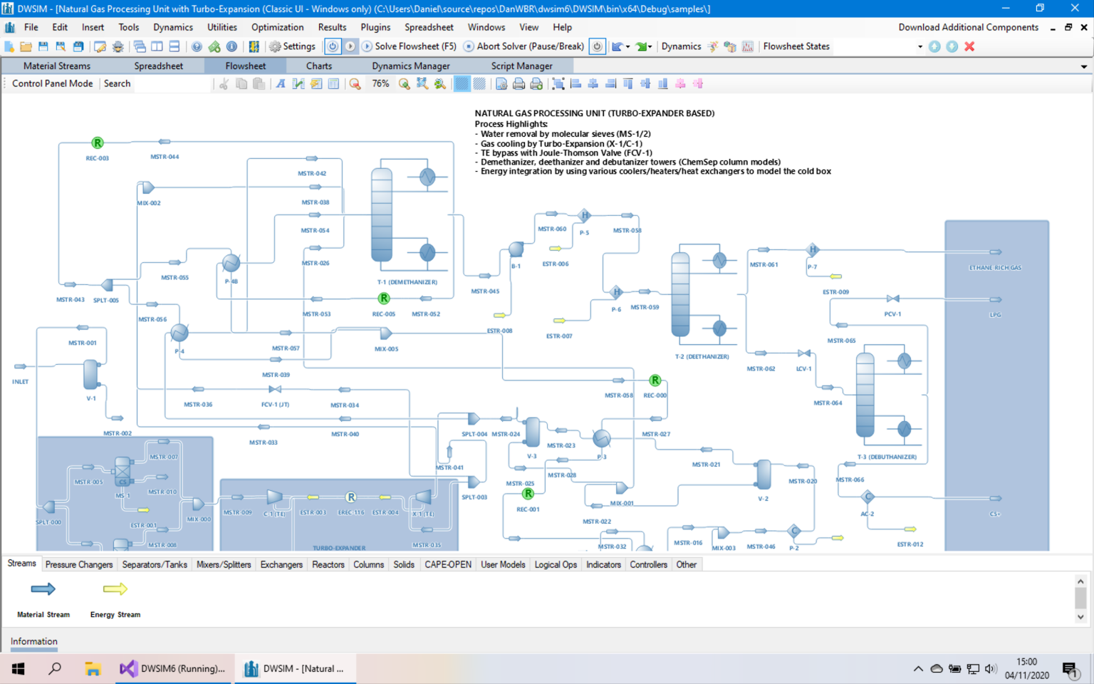 DWSIM – Open-Source Chemical Process Simulator